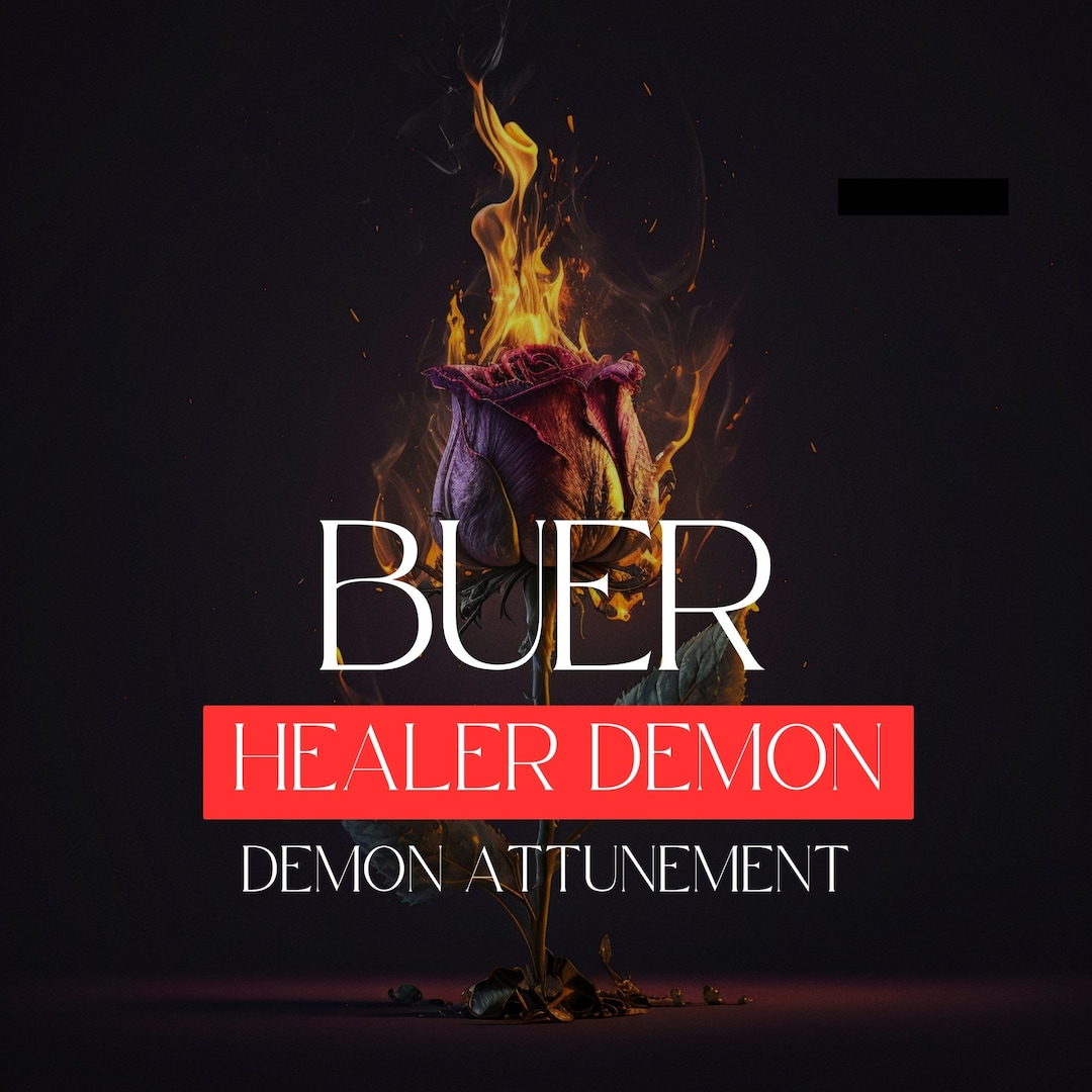 BUER Healer Demon. Heal or Make Sick Attunement. This is a Healer Demon ...