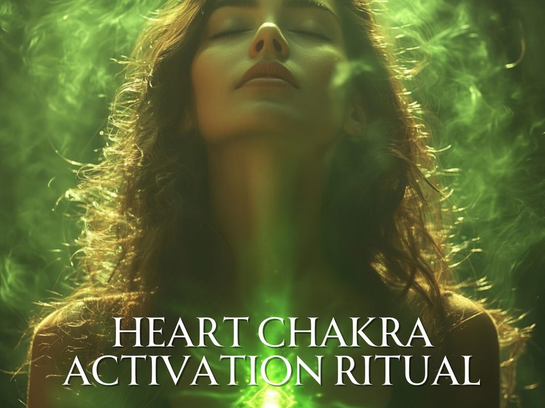 Heart Chakra Awakening Ritual Process - Etsy