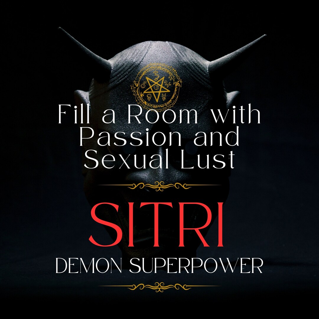 SITRI - Sexual Aura Demon Superpower - Etsy