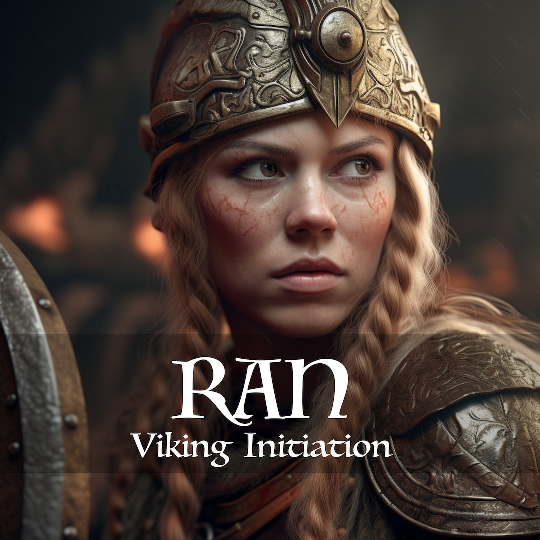 RAN Viking Goddess Initiation. Attunement Spell With the Norse Pagan Goddess Ran Goddess of the ...