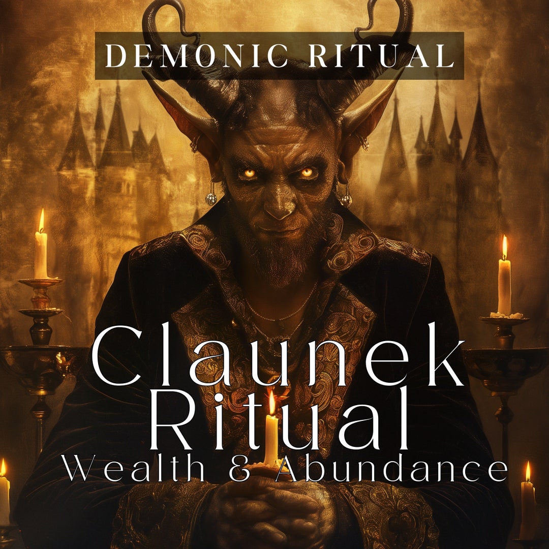 CLAUNEK Demon Ritual for Wealth - Etsy