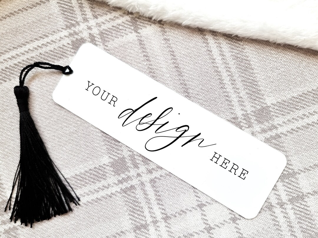 Bookmark Mockup / Photoshop Smart Object / Digital Bookmark Smart ...