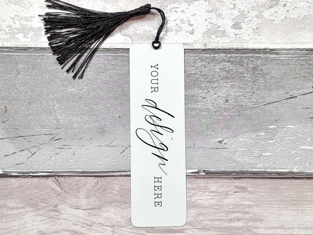 Bookmark Mockup / Photoshop Smart Object / Digital Bookmark Smart ...