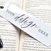 Bookmark Mockup / Photoshop Smart Object / Digital Bookmark Smart ...