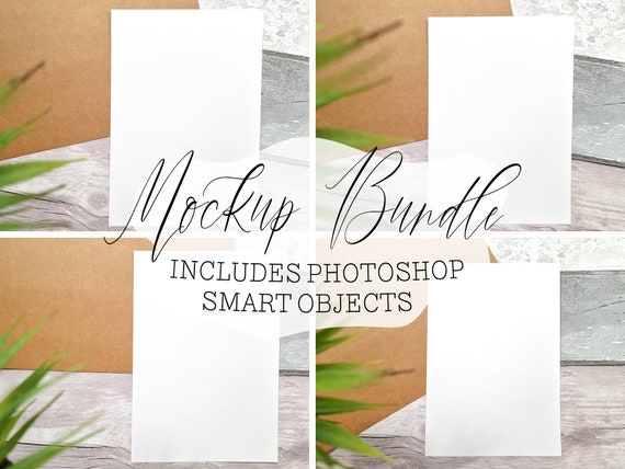 BUNDLE Poster Mockup / Photoshop Smart Object / Modern Mockup - Etsy