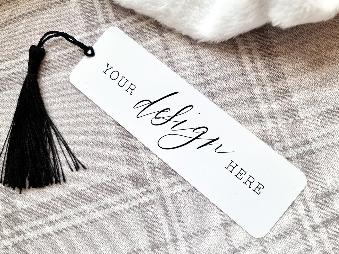 Bookmark Mockup / Photoshop Smart Object / Digital Bookmark Smart ...