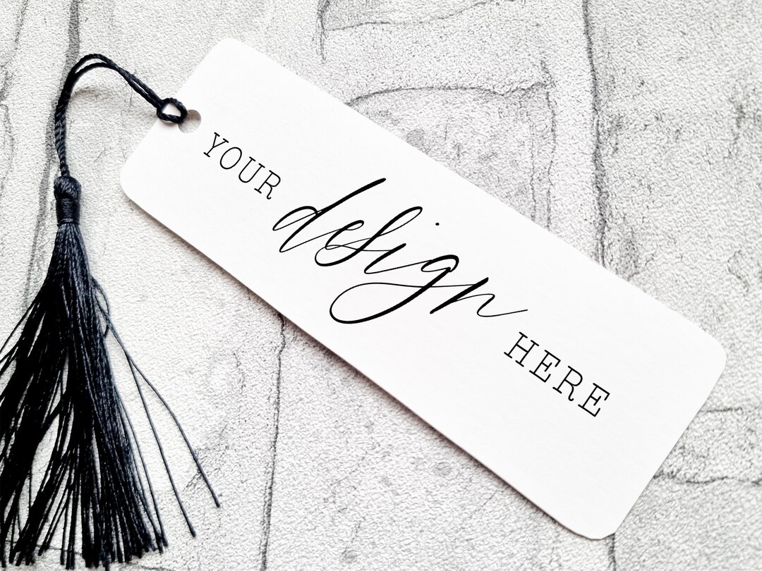 Bookmark Mockup / Photoshop Smart Object / Digital Bookmark Smart ...