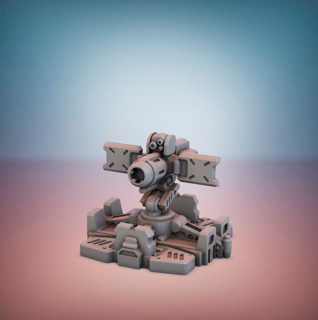 FALCON Automatic Turret Scale Models for 28mm Dnd - Etsy