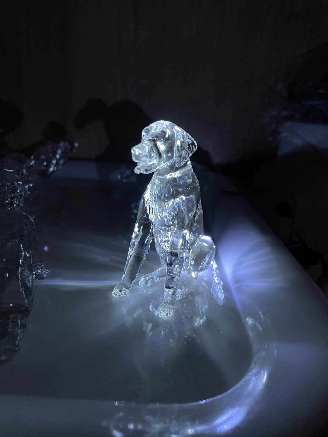 Golden Lab Retriever Dog Ghost Pet Miniature 1:12 Scale (2 Poses) - Etsy