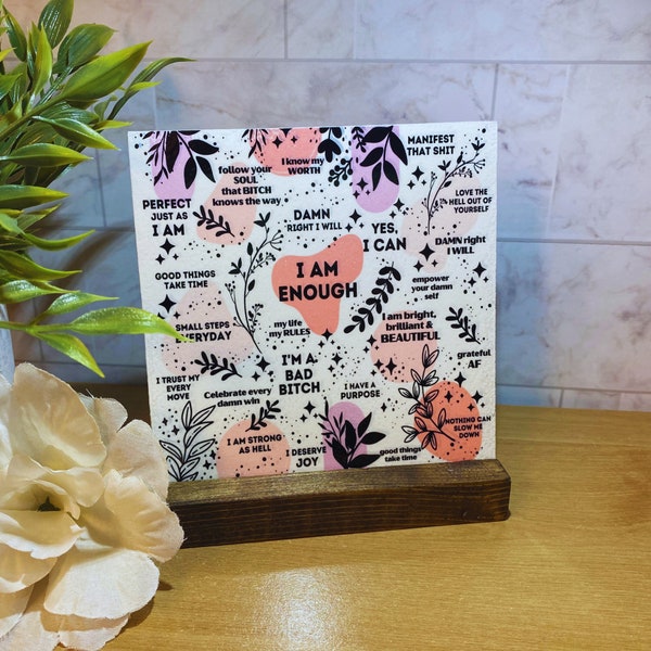 Positive Desk Decor - Etsy