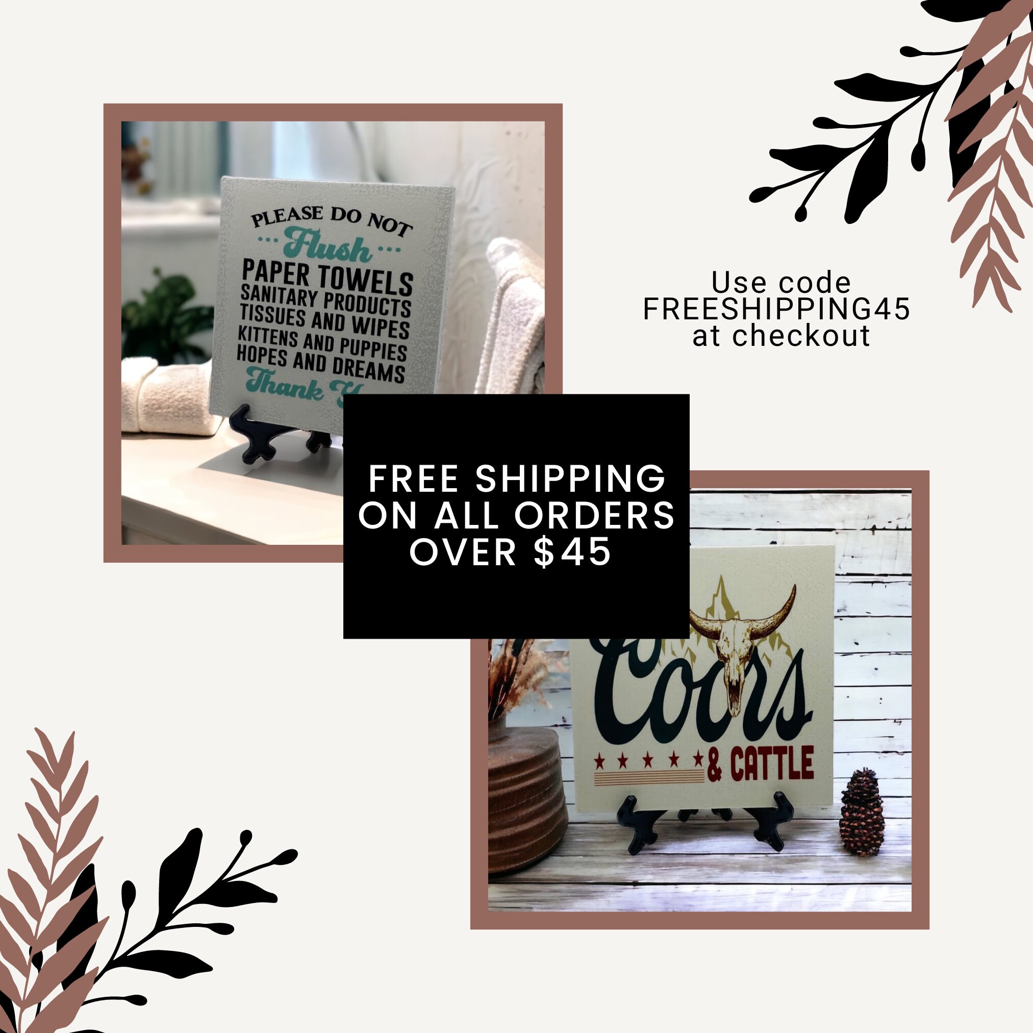 Home is Where Wooden Sign Farmhouse Wall Decor Cabin Decor - Etsy
