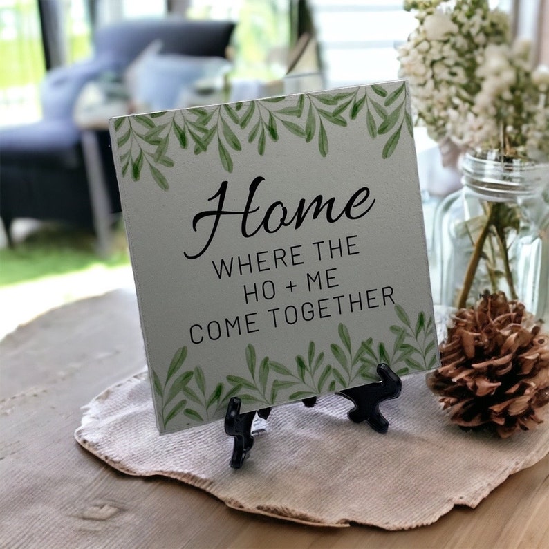 Home is Where Wooden Sign Farmhouse Wall Decor Cabin Decor - Etsy