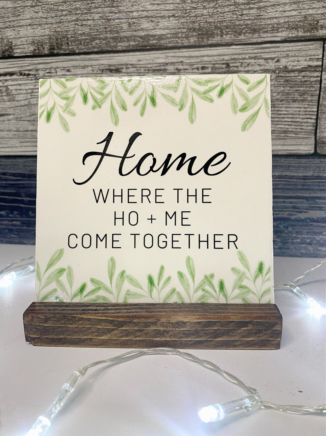 Home is Where Wooden Sign Farmhouse Wall Decor Cabin Decor - Etsy