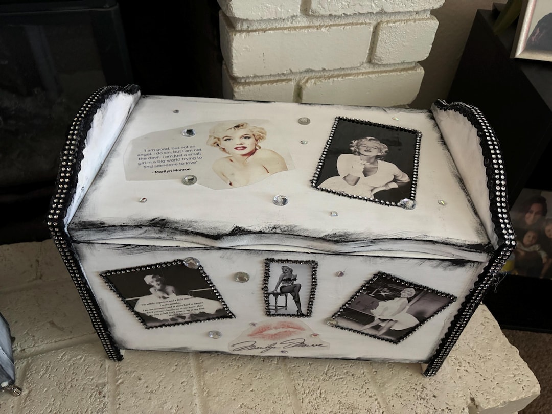 Marilyn Monroe Themed Storage Box - Etsy