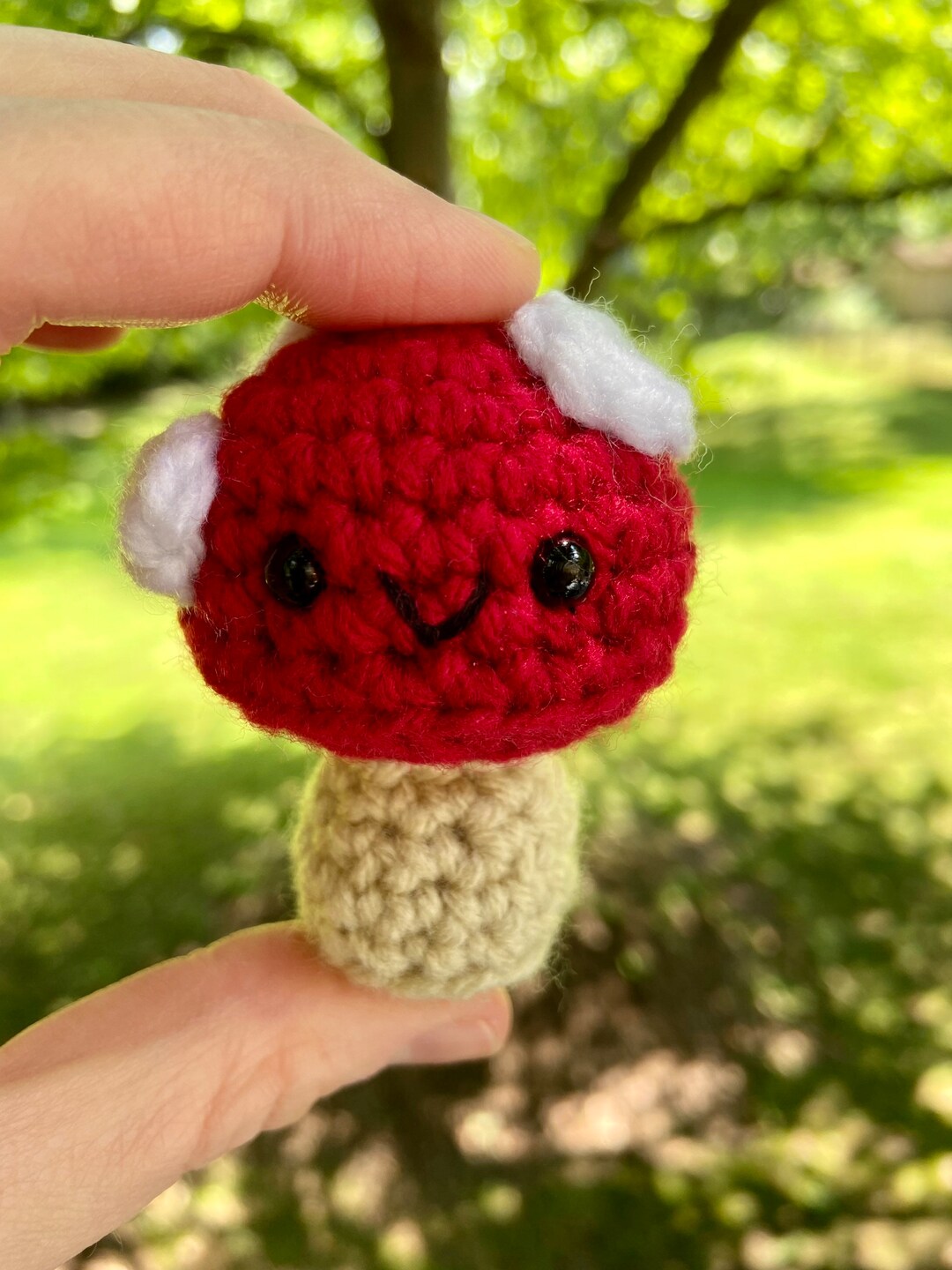 Crochet Mini Toadstool Mushroom Amigurumi Plush - Etsy