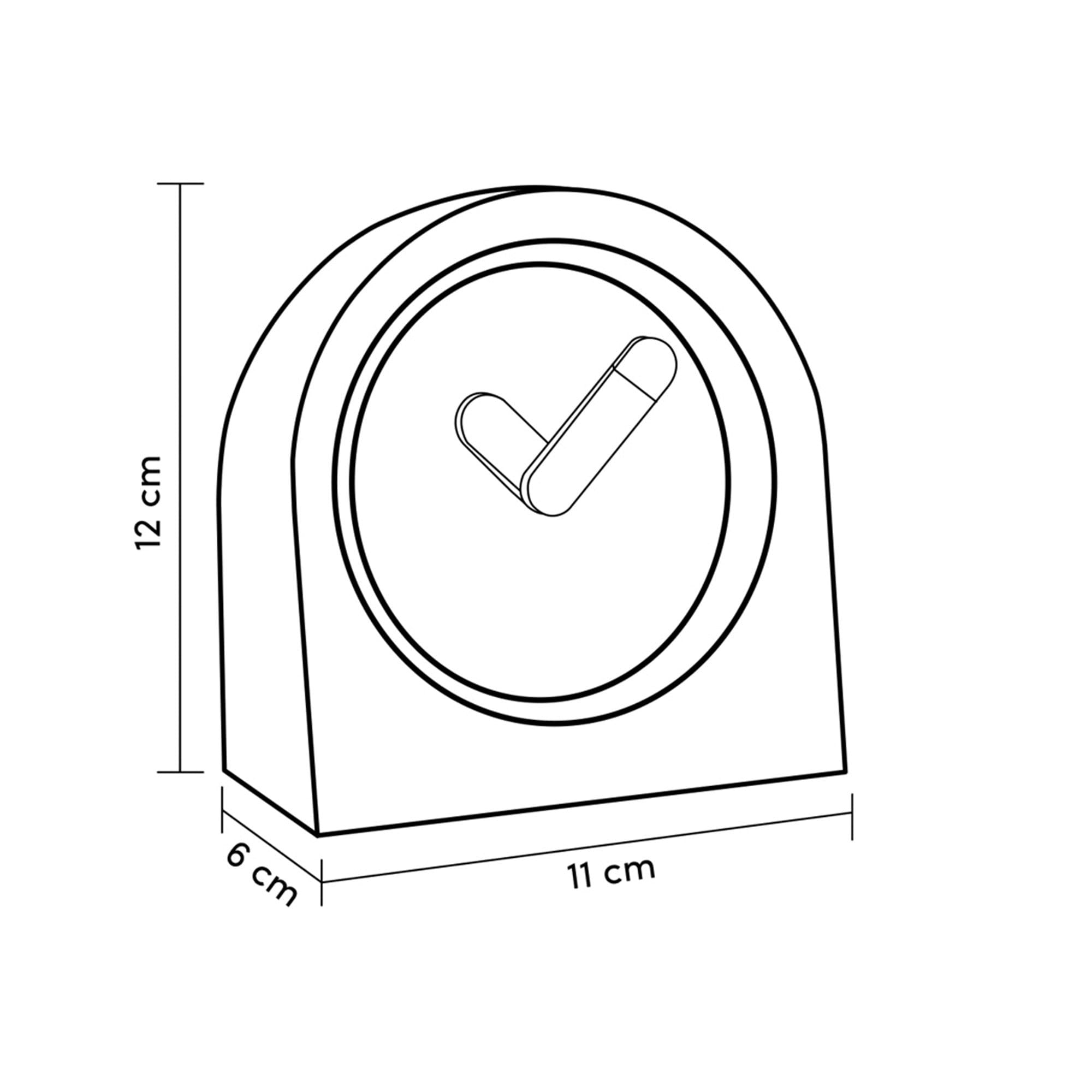 Ro'clock Concrete Clock || Desk Concrete Clock - Etsy