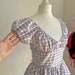 Alice Dress in Lilac Pale Purple Gingham Cotton Handmade, Ethical ...