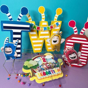 3D Letters / Personalized 3D Letters Party Decoration, Themed 3D ...