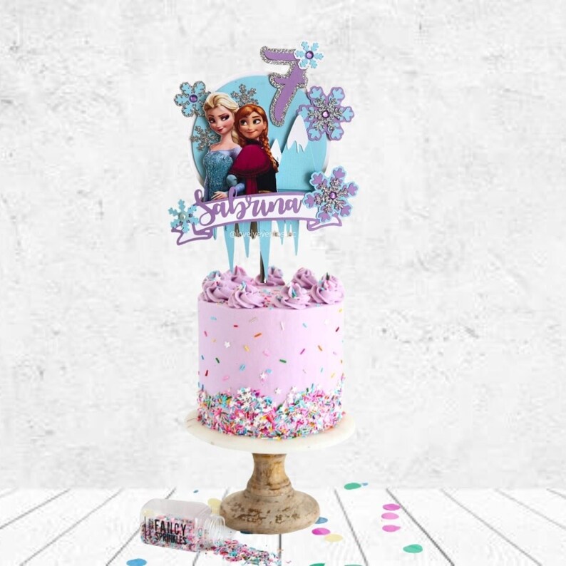 Frozen Cake Topper / Frozen 3D Topper / Frozen Topper / Frozen - Etsy