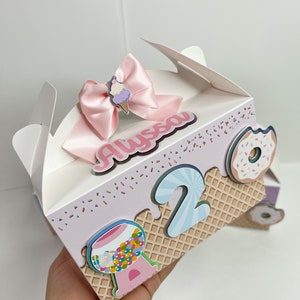 Candy Favor Boxes / Candyland Favor Boxes / Candyland Boxes / Candyland ...