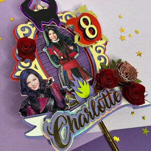 Villains Cake Topper / Custom Villains Cake Topper / Maleficent Cake ...