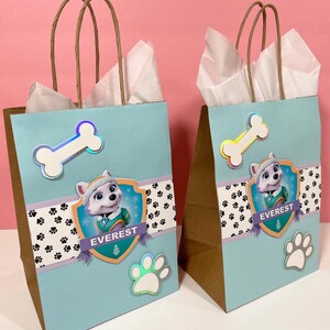 Pets Paper Bags / Dogs Favor Bags / Pets Party Bags / Dogs Birthday ...