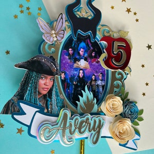 Villains Cake Topper / Custom Villains Cake Topper / Maleficent Cake ...