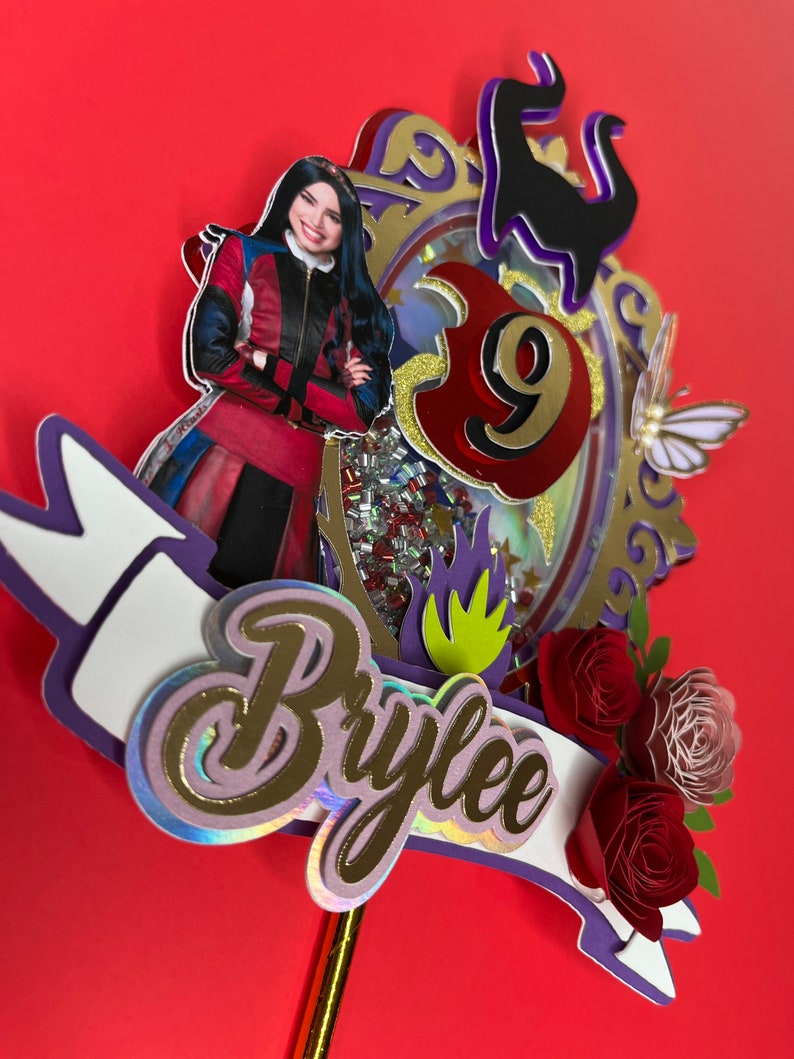 Descendants Cake Topper / Custom Descendants Cake Topper / - Etsy