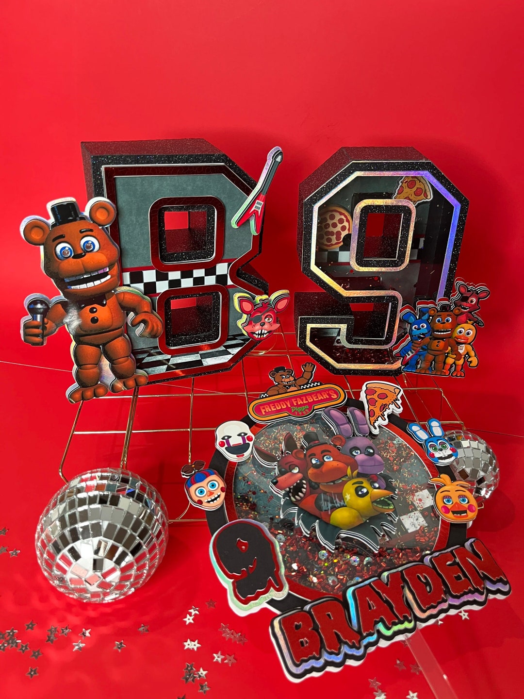 3D Letters / Personalized 3D Letters Party Decoration Themed - Etsy