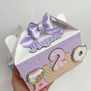 Candy Favor Boxes / Candyland Favor Boxes / Candyland Boxes / Candyland ...