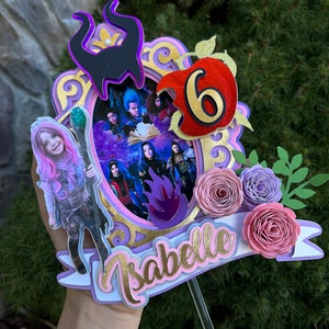 Villains Cake Topper / Custom Villains Cake Topper / Maleficent Cake ...