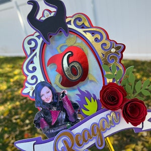 Villains Cake Topper / Custom Villains Cake Topper / Maleficent Cake ...