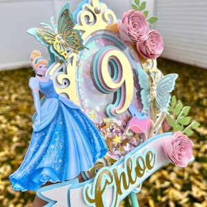 Princess Cake Topper / Princess Topper / Cinderella Cake Topper ...