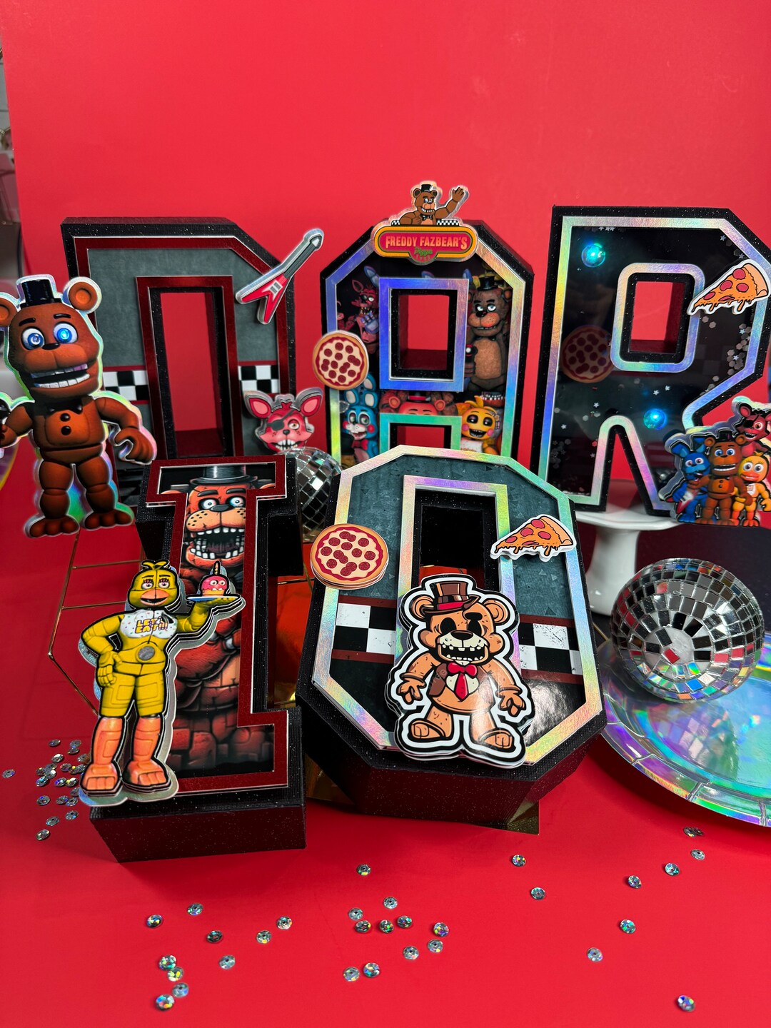 3D Letters / Personalized 3D Letters Party Decoration, Themed 3D ...