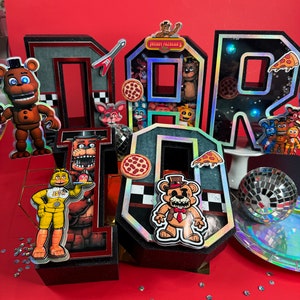 3D Letters / Personalized 3D Letters Party Decoration, Themed 3D ...