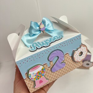 Candy Favor Boxes / Candyland Favor Boxes / Candyland Boxes / Candyland ...