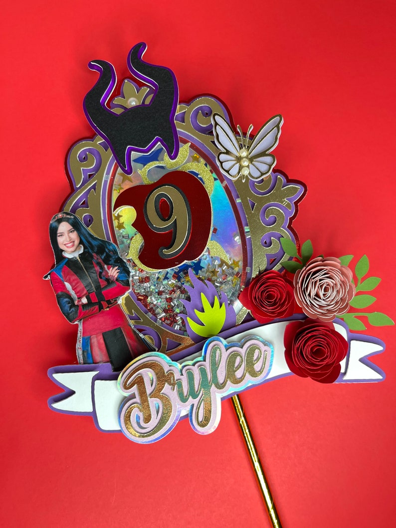 Descendants Cake Topper / Custom Descendants Cake Topper / - Etsy