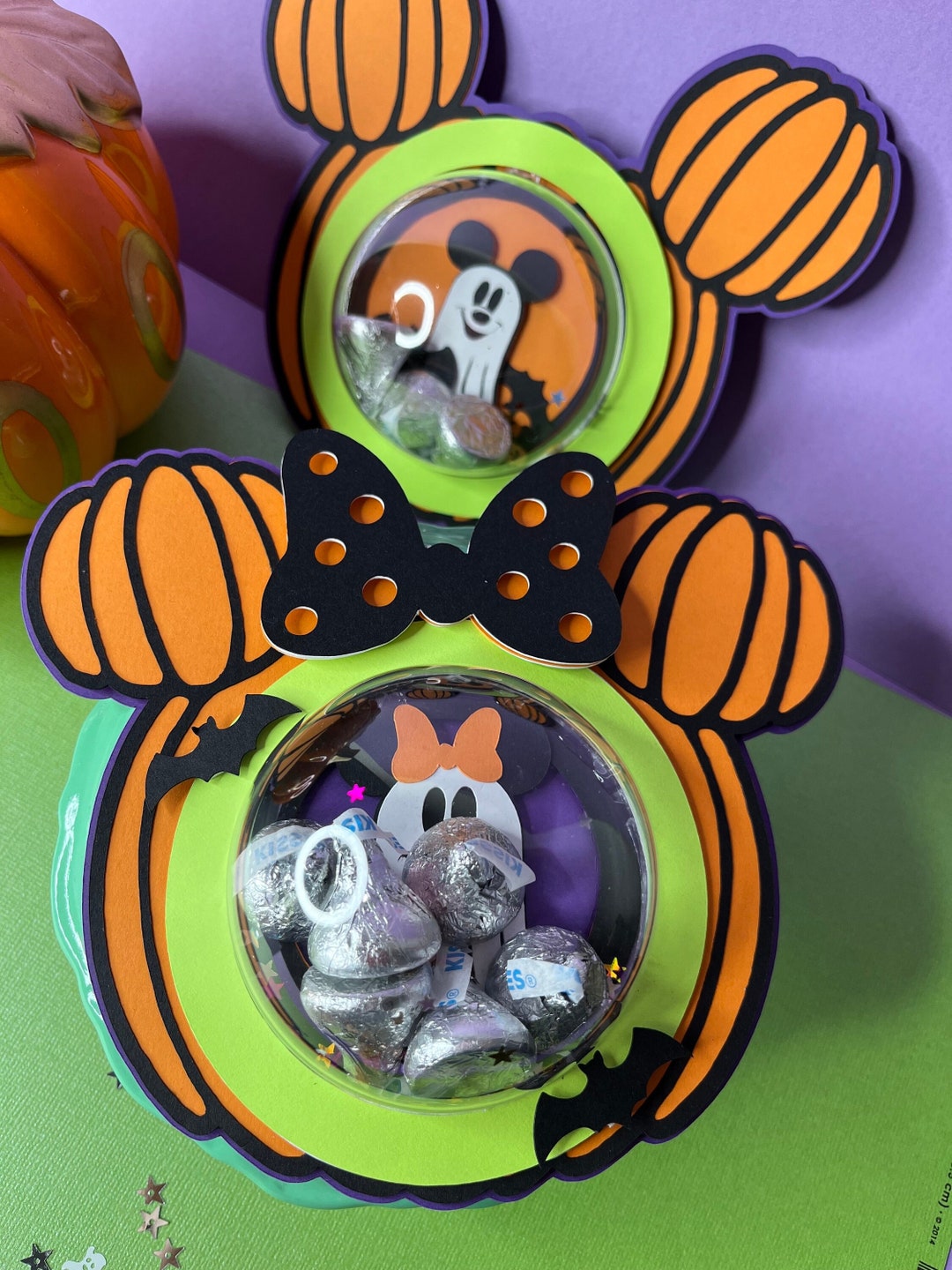 Halloween Candy Holder / Mckey Candy Holder / Halloween Gifts/ Dome ...