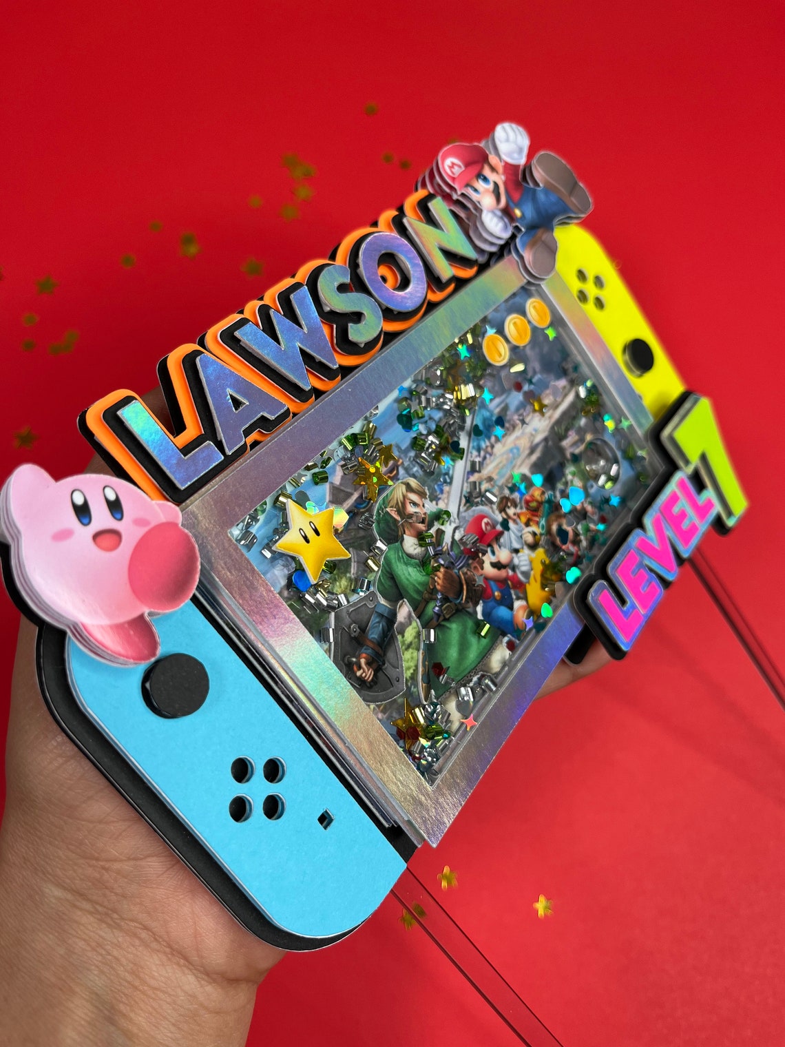 Gamer Cake Topper / Nintendo Switch Cake Topper / Smash Bros - Etsy