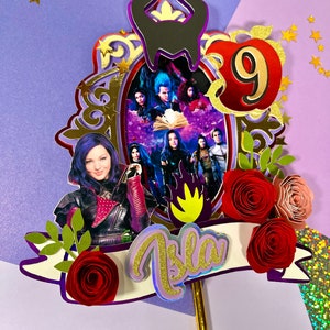 Villains Cake Topper / Custom Villains Cake Topper / Maleficent Cake ...