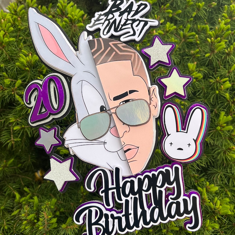 Bad Bunny Party Decorations - Etsy