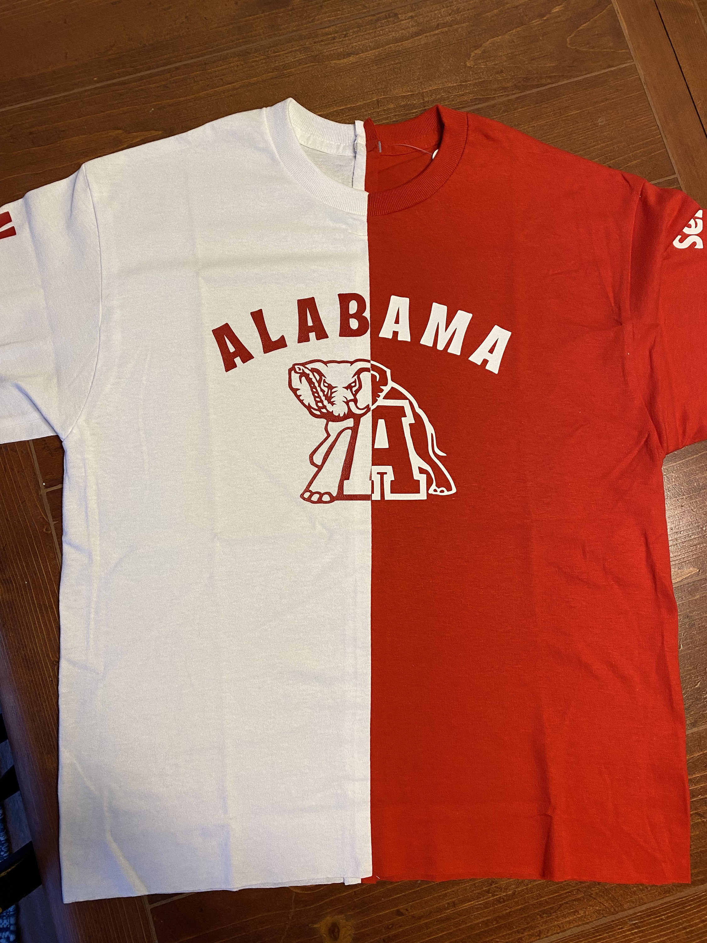 Half and Half College T Shirt - Etsy