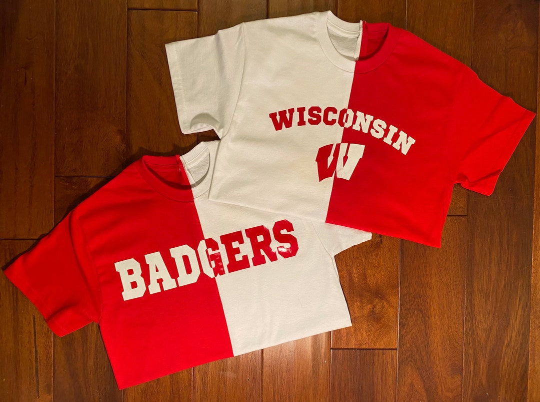 Half and Half College T Shirt - Etsy