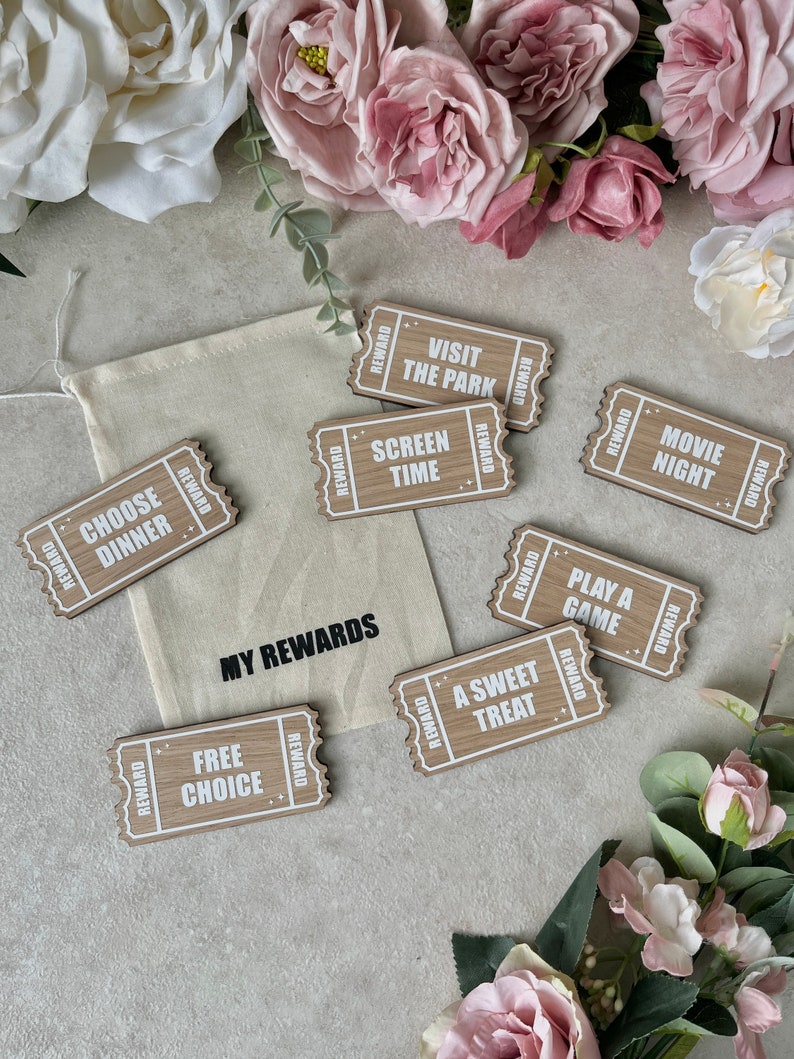 Reward Tokens for Kids Reward System for Good Behaviour and - Etsy UK