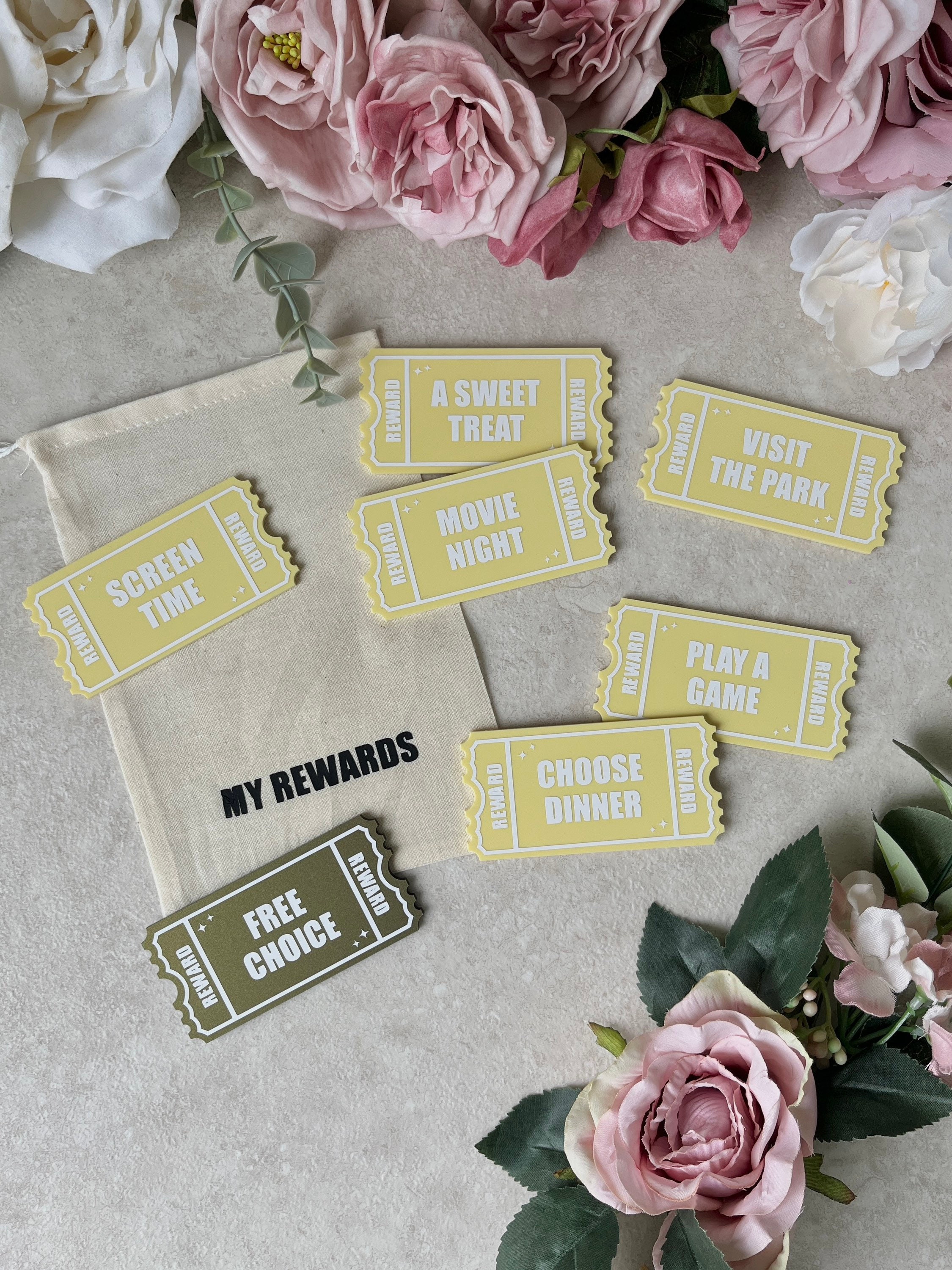 Reward Tokens for Kids Reward System for Good Behaviour and - Etsy UK