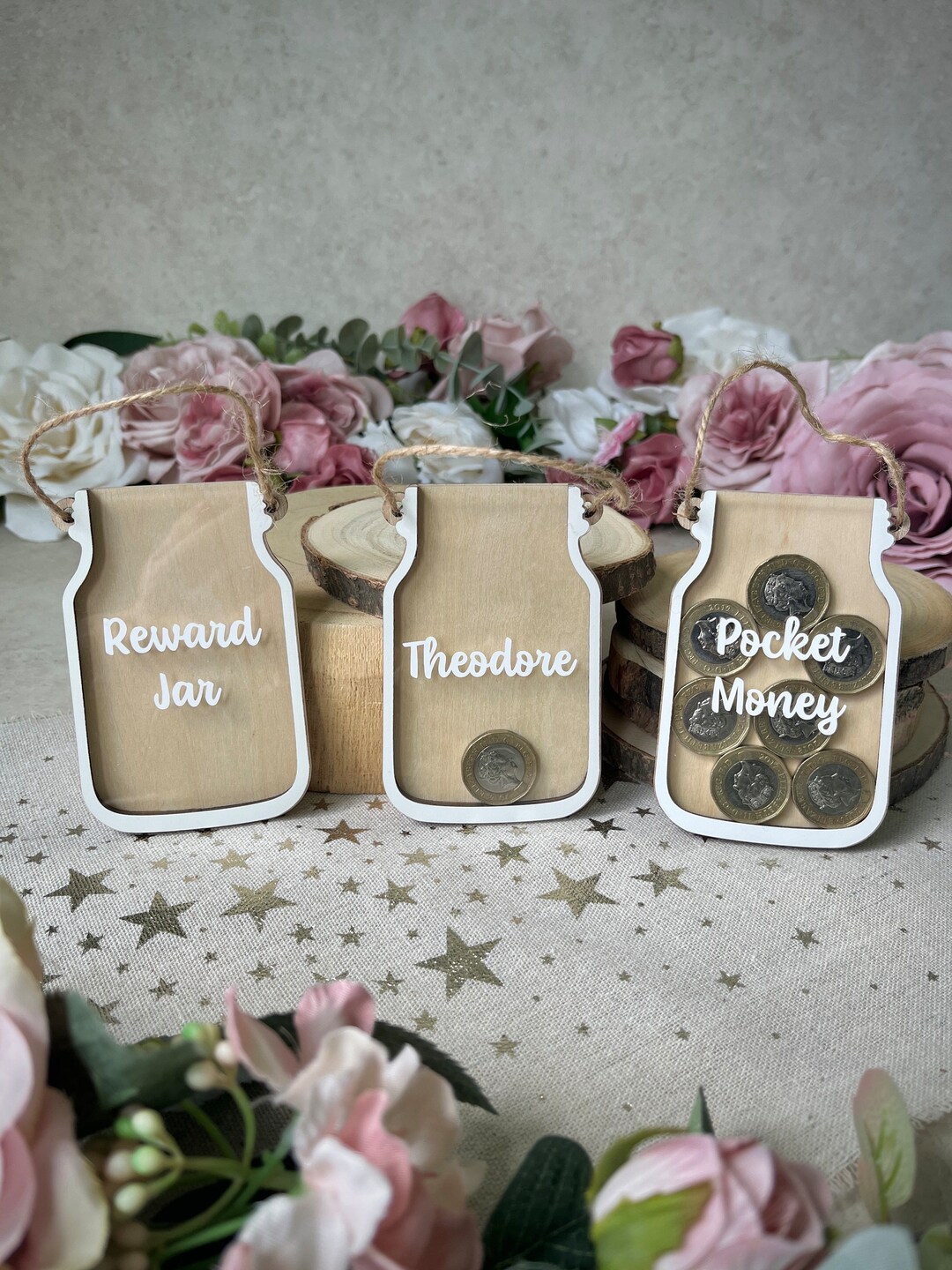 Small Reward Jar, Chore Chart for Kids to Earn Money, Pocket Money ...