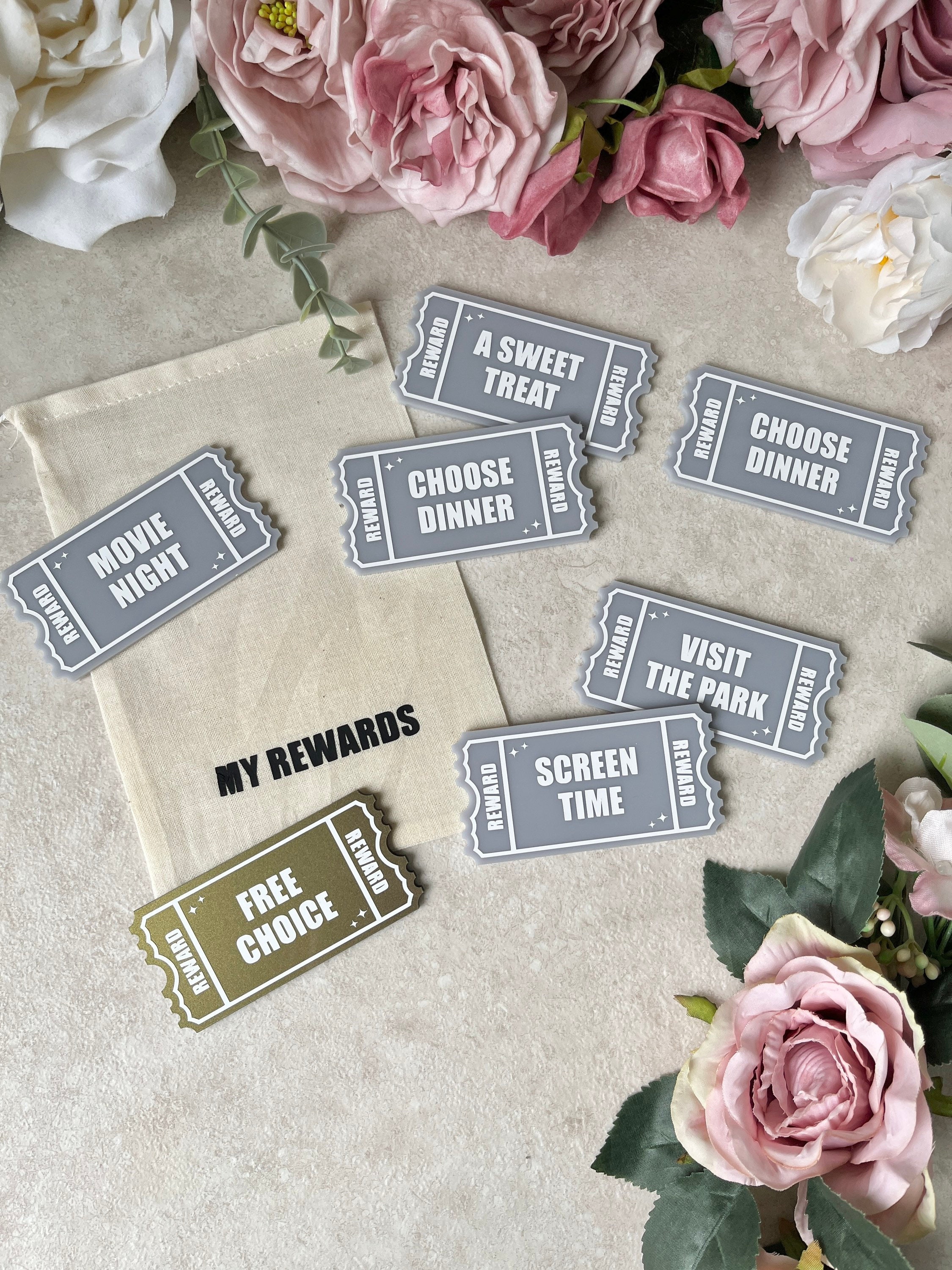 Reward Tokens for Kids Reward System for Good Behaviour and - Etsy UK