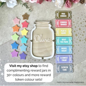 Reward Tokens for Children, Positive Behaviour Management Tool, Reward ...