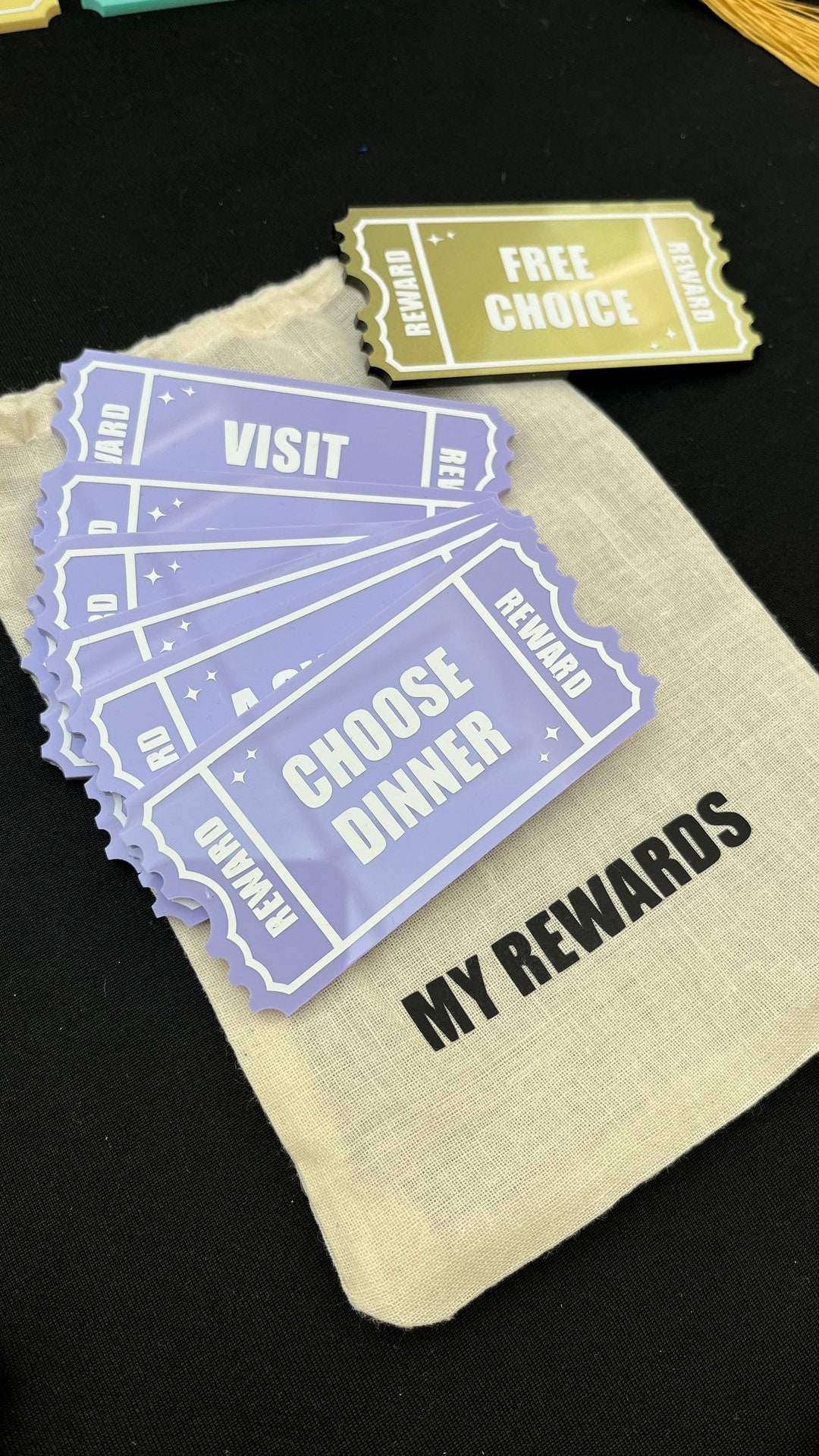 Reward Tokens for Children, Reward System for Good Behaviour, Pastel ...