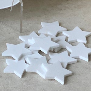 Small White Star Tokens for Reward Jar. - Etsy